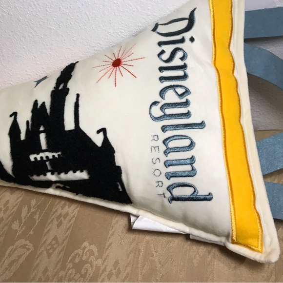 Disney | Bedding | Disney Parks Disneyland Goofy Pennant Pillow Two ...
